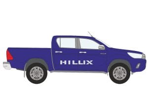 Toyota Hilux side graphics - Sign Writers | Chimera Graphics